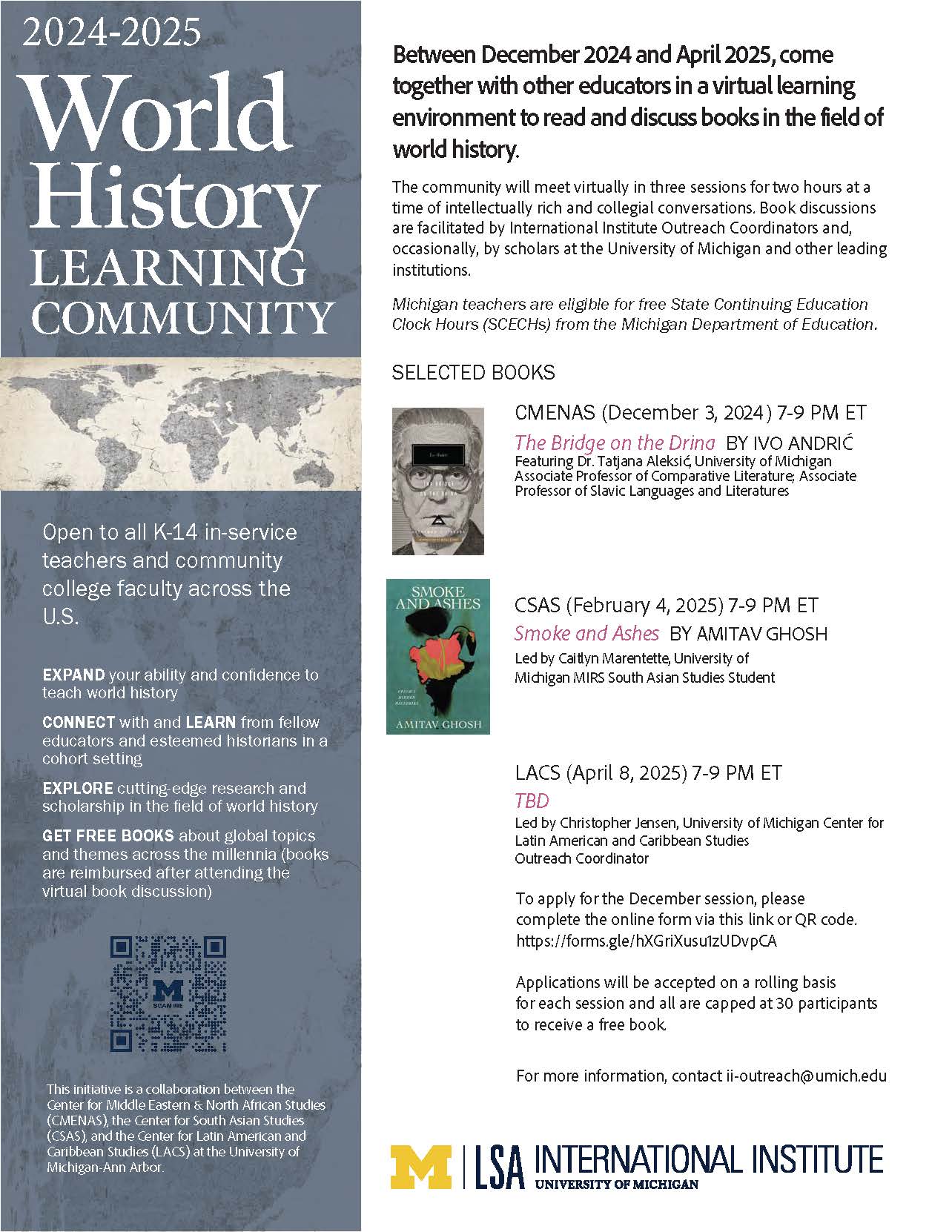 2024-2025 World History Learning Community - Teaching The World